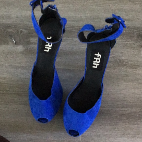 FRH | Shoes | Royal Blue High Heel Shoes New | Poshmark